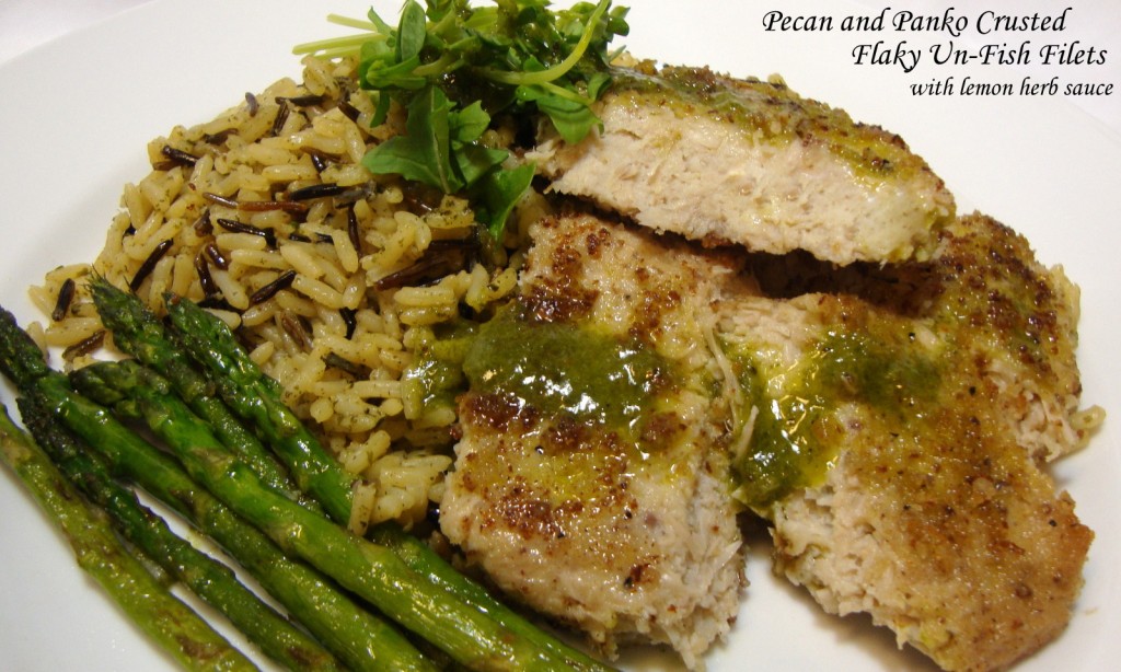 Flaky Un-Fish Filets - The Gentle Chef